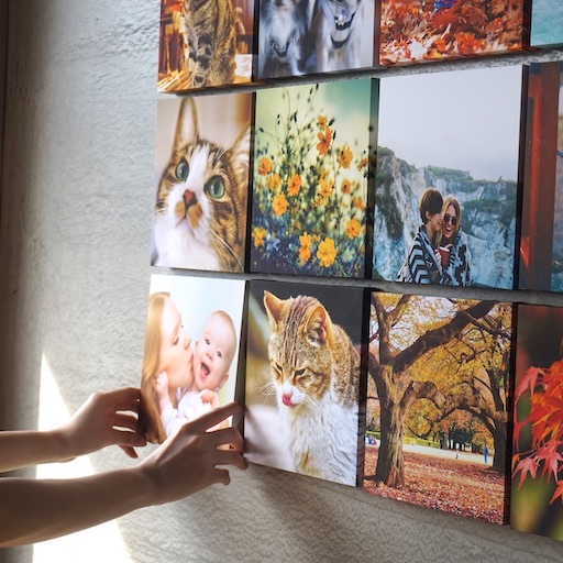 Stickable Custom Photo Tiles. Peel. Stick. Decorate. | Printage