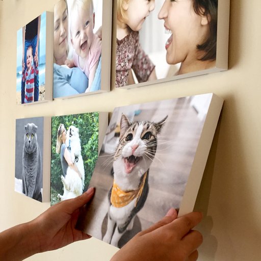 Stickable Custom Photo Tiles. Peel. Stick. Decorate. | Printage
